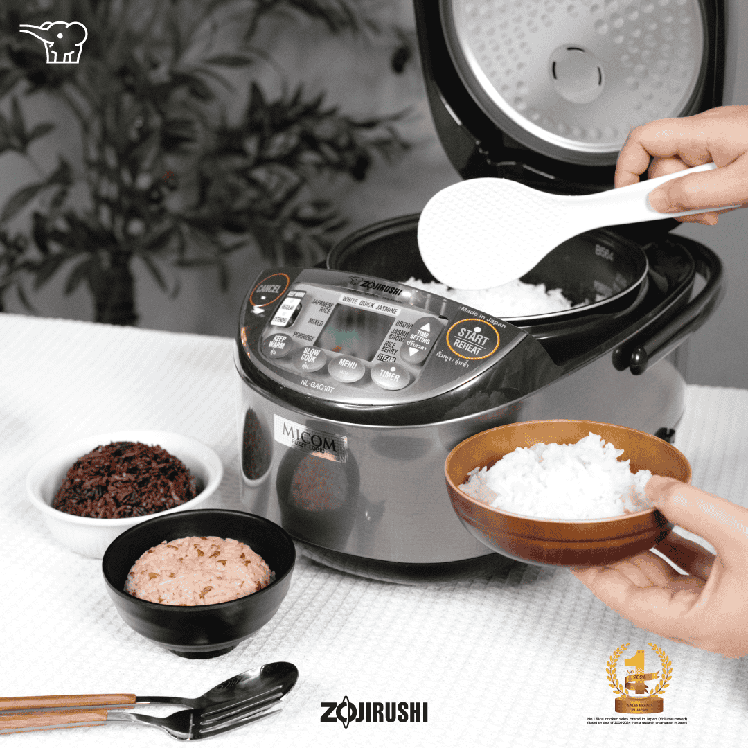 Zojirushi Microcomputer System (Micom) Rice Cooker Made in Japan (NL-GAQ)